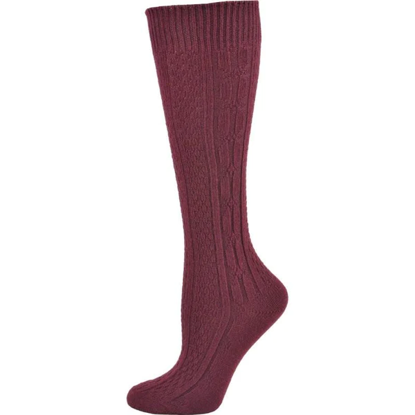 Hoboken Catholic - Girl's Maroon Knee High Socks (3 Pack) | Lobel's ...
