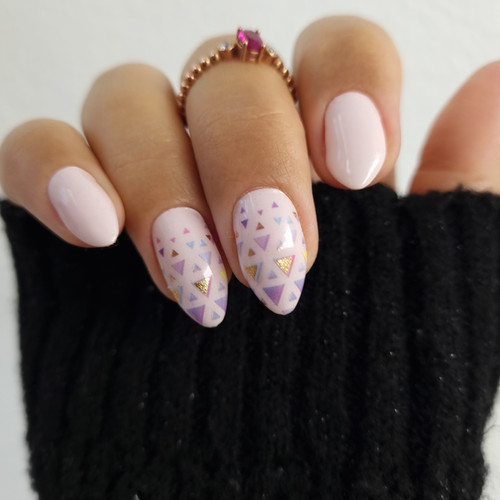 Ombre Triangles | Sweet Sinem`s