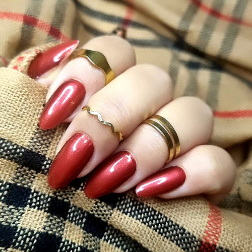 Shades of Red (no top coat) | Sweet Sinem`s