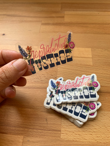 Reproductive Justice Sticker | Good Letters
