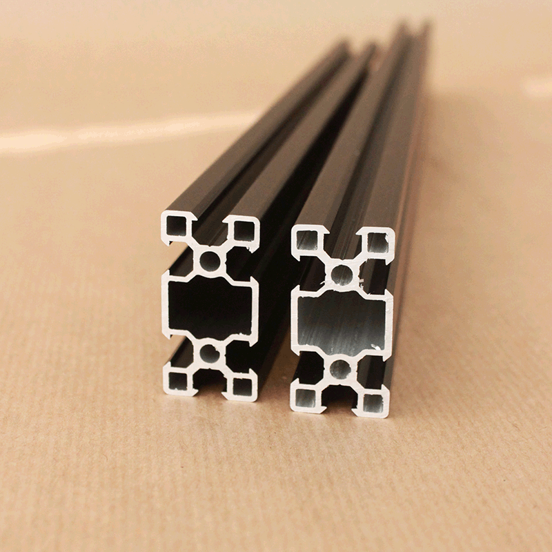 Perfil G-slot 2040 Anodizado Negro | makergal