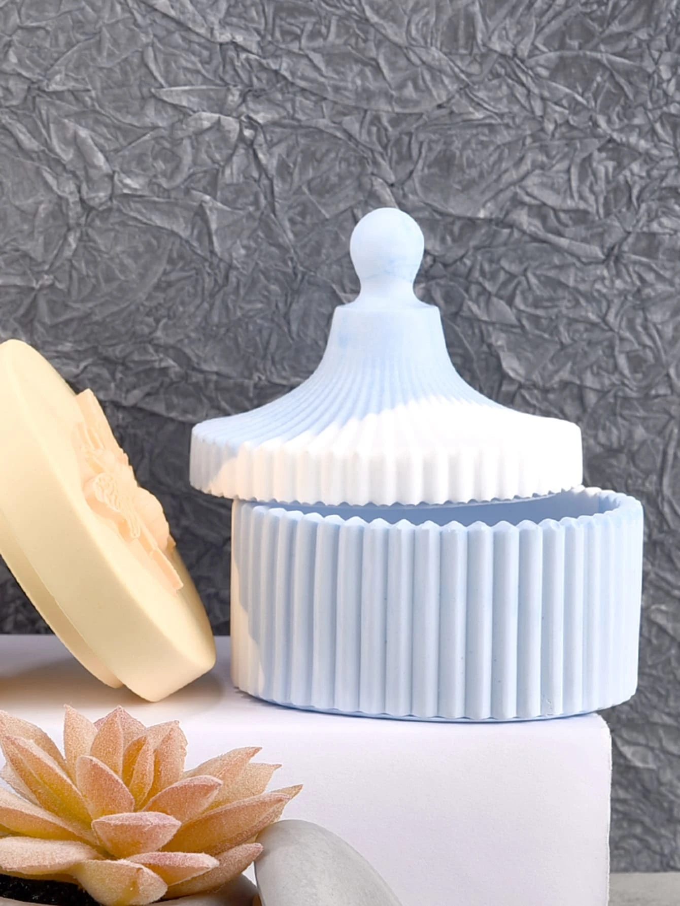 1 SET SILICONE MOLD JEWELRY STORAGE BOX Wildflower Vintage 1-set-silicone-mold-jewelry-storage-box-wildflower-vintage