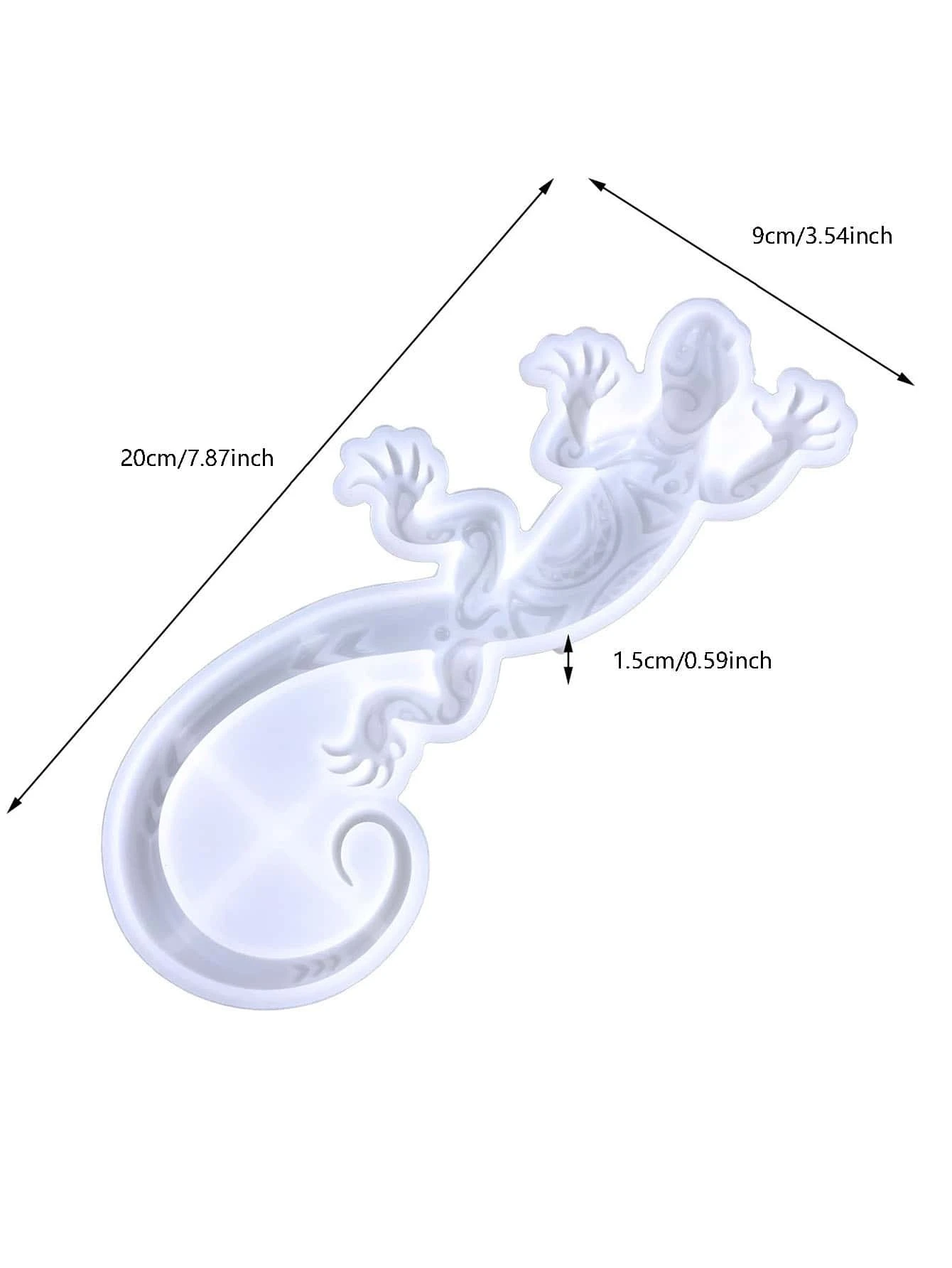 SILICONE MOLD - LIZARD | Wildflower Vintage