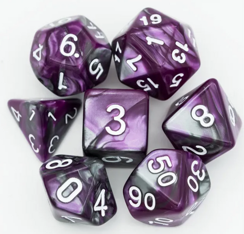 Voodoo Acrylic Dice Set | Artistic Alchemy