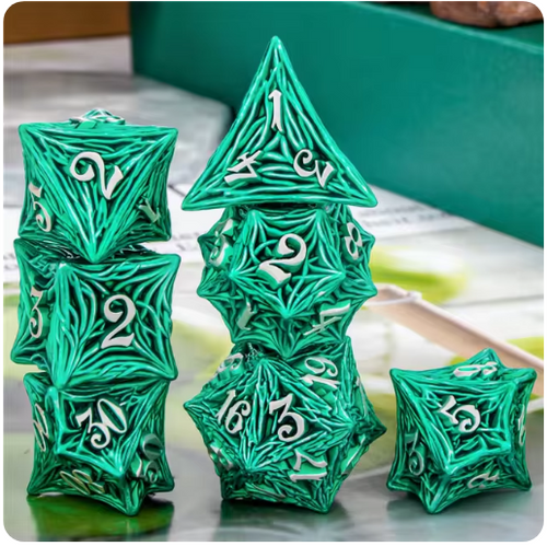 Barrel Metal Dice Set | Artistic Alchemy