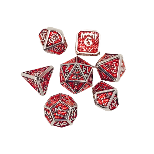 Demon Hunter Metal Dice Set | Artistic Alchemy
