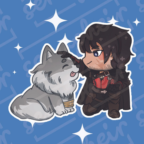 Clive Chibi Coaster | Artistic Alchemy