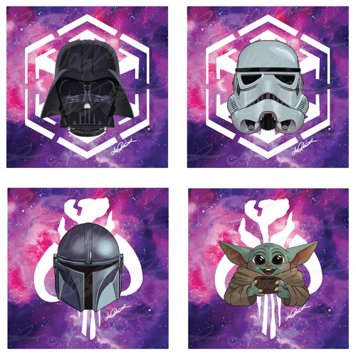 Galaxy Star Wars Coaster | Artistic Alchemy