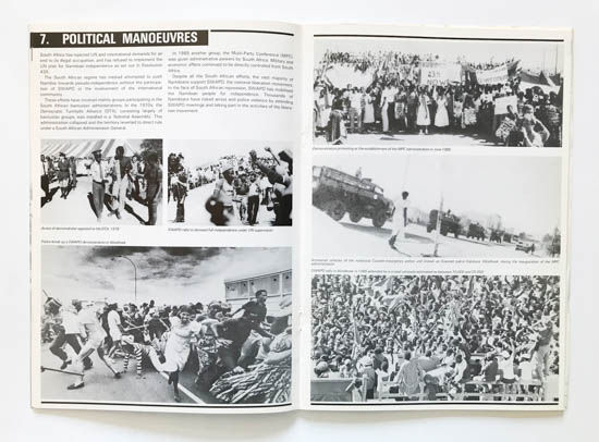 NAMIBIA IN STRUGGLE: a pictorial history