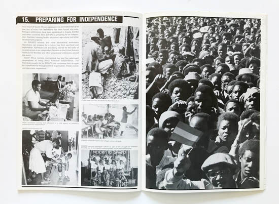NAMIBIA IN STRUGGLE: a pictorial history