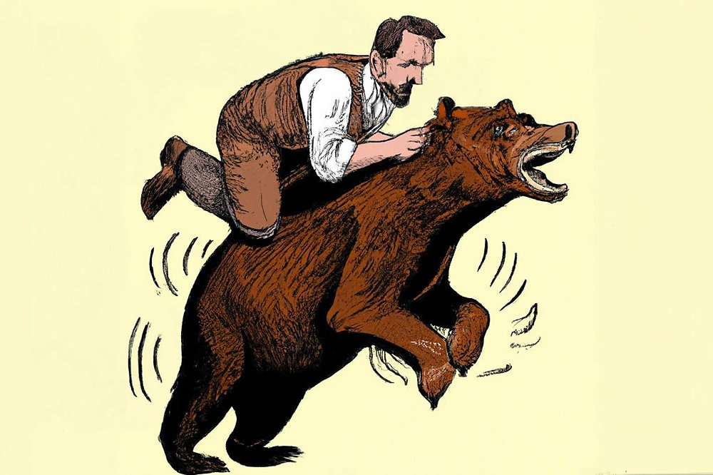 Man VS. Bear