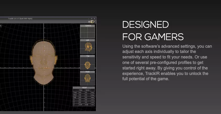 TrackIr 5 Optical Head USB Tracking System Bundle + Track Clip PRO ...