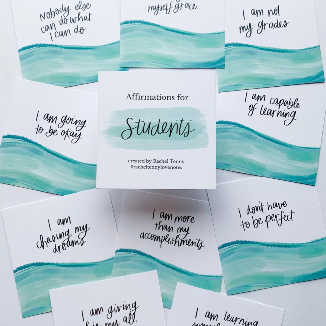 Affirmation Cards for Students | Basketful