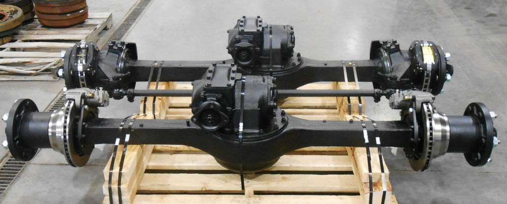 Rebuilt Rockwell 2.5 Ton Front & Rear Axle