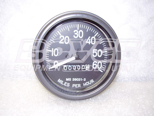 Military Speedometer (MS39021-2) | boyce-equipment