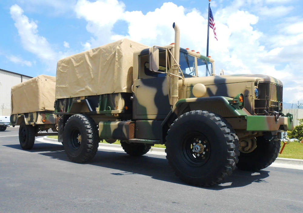 M35A2 Bobbed 2.5 Ton w/ M105 Trailer- Southern Utah