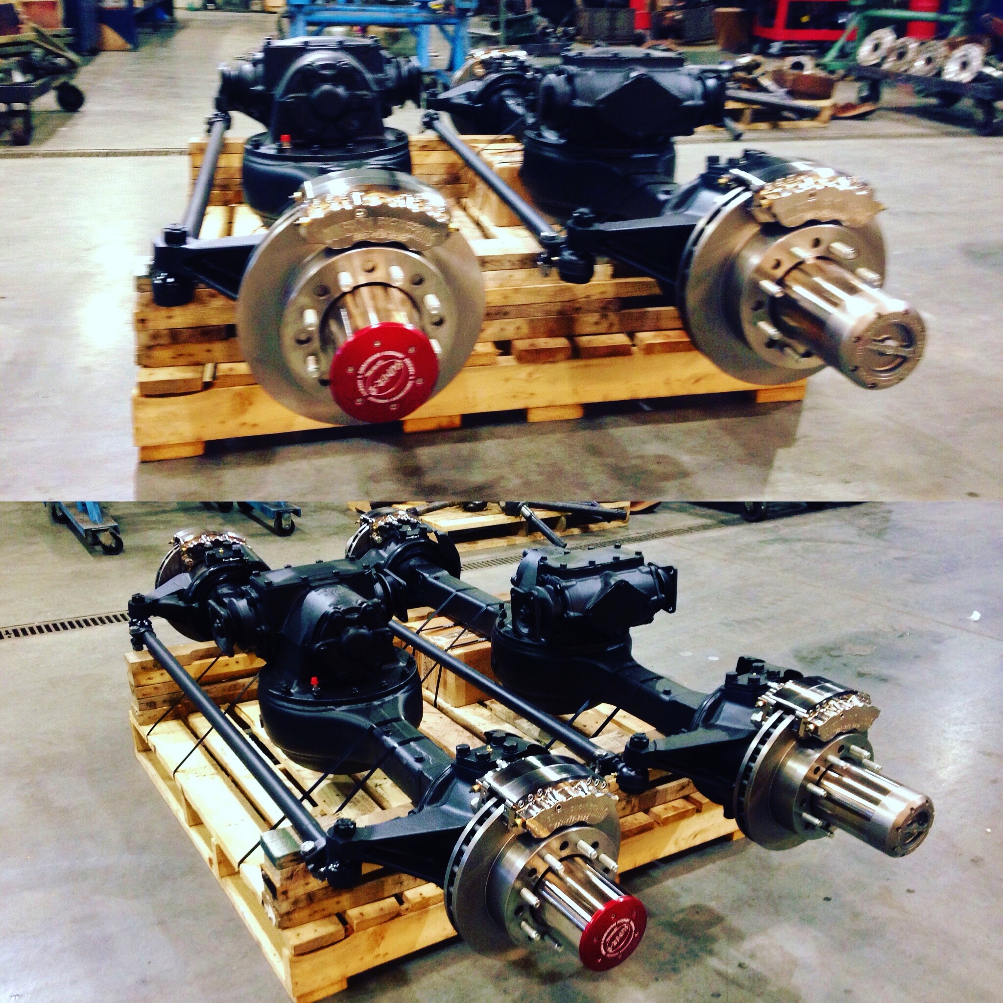 Rebuilt 2.5 Ton Rockwell Axles- Custom | Boyce Equipment, Utah ...