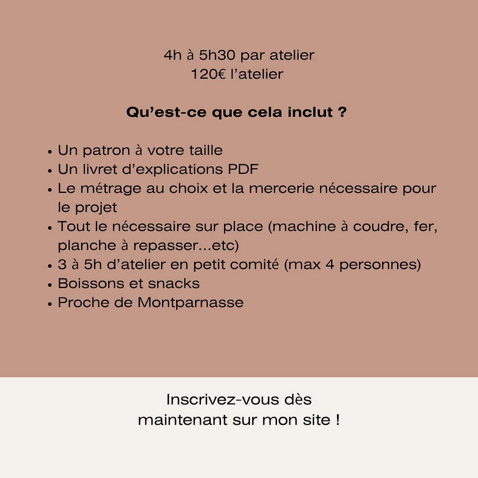 PDF de l'extension robe Nido (A4) | Bélène Paris