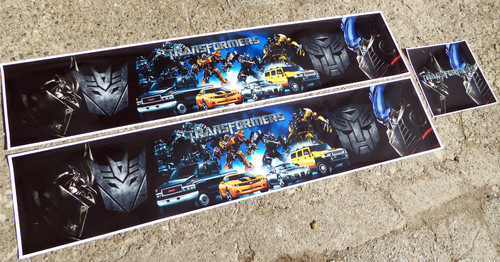 Tamiya 1/14 scale Truck 'TRANSFORMERS' Themed Reefer trailer stickers ...