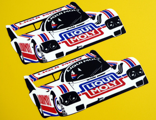 GROUP C 'LIQUI MOLY' Le Mans Porsche 956 962 retro vintage stickers ...