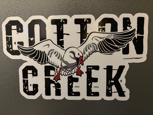 Snow Goose Decal | Cotton Creek