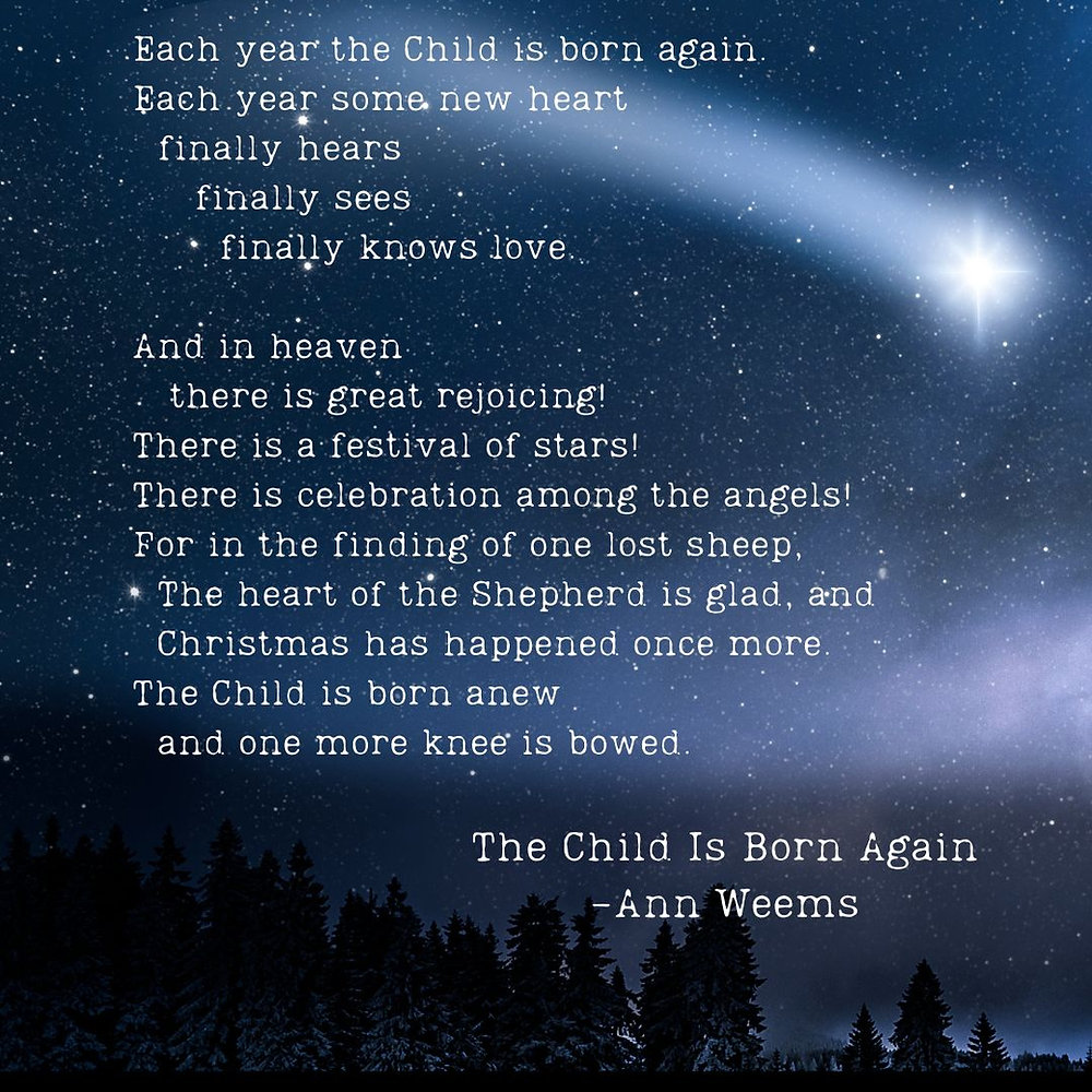 The Child is Born Again