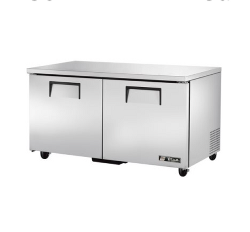 True Undercounter Refrigerator, Two-section - 60" | Econ World Trading