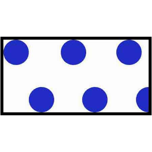 Blue/White Polka Dot Flagging | Pacforest Supply Co