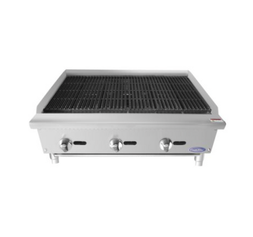 Atosa Gas Charbroiler, Countertop, 36" | Econ World Trading