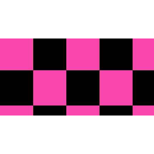 Pink Glo/Black Checkerboard Flagging | Pacforest Supply Co