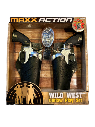Cowboy Cap Gun Set with Caps | wildweststuntshow