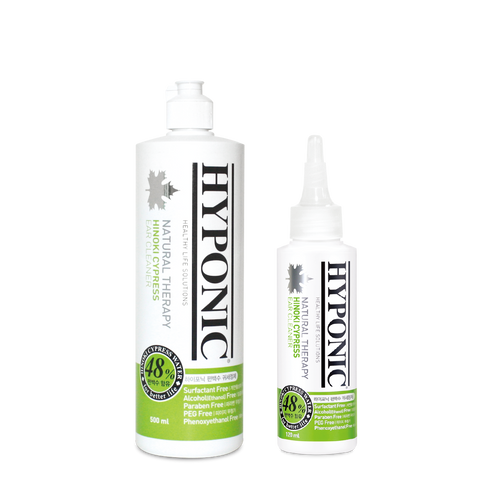 HYPONIC 極致低敏扁柏犬用洗耳水 No Sting Hinoki Cypress Ear Cleaner (For All Dogs ...