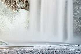 skogafoss winter