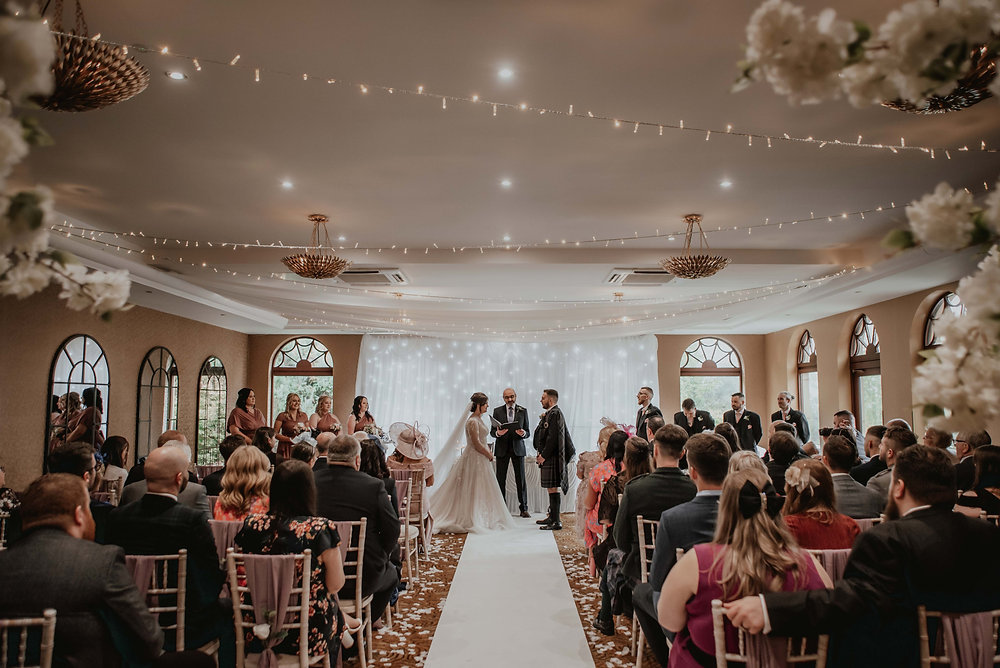 Gleddoch Hotel Wedding Photography