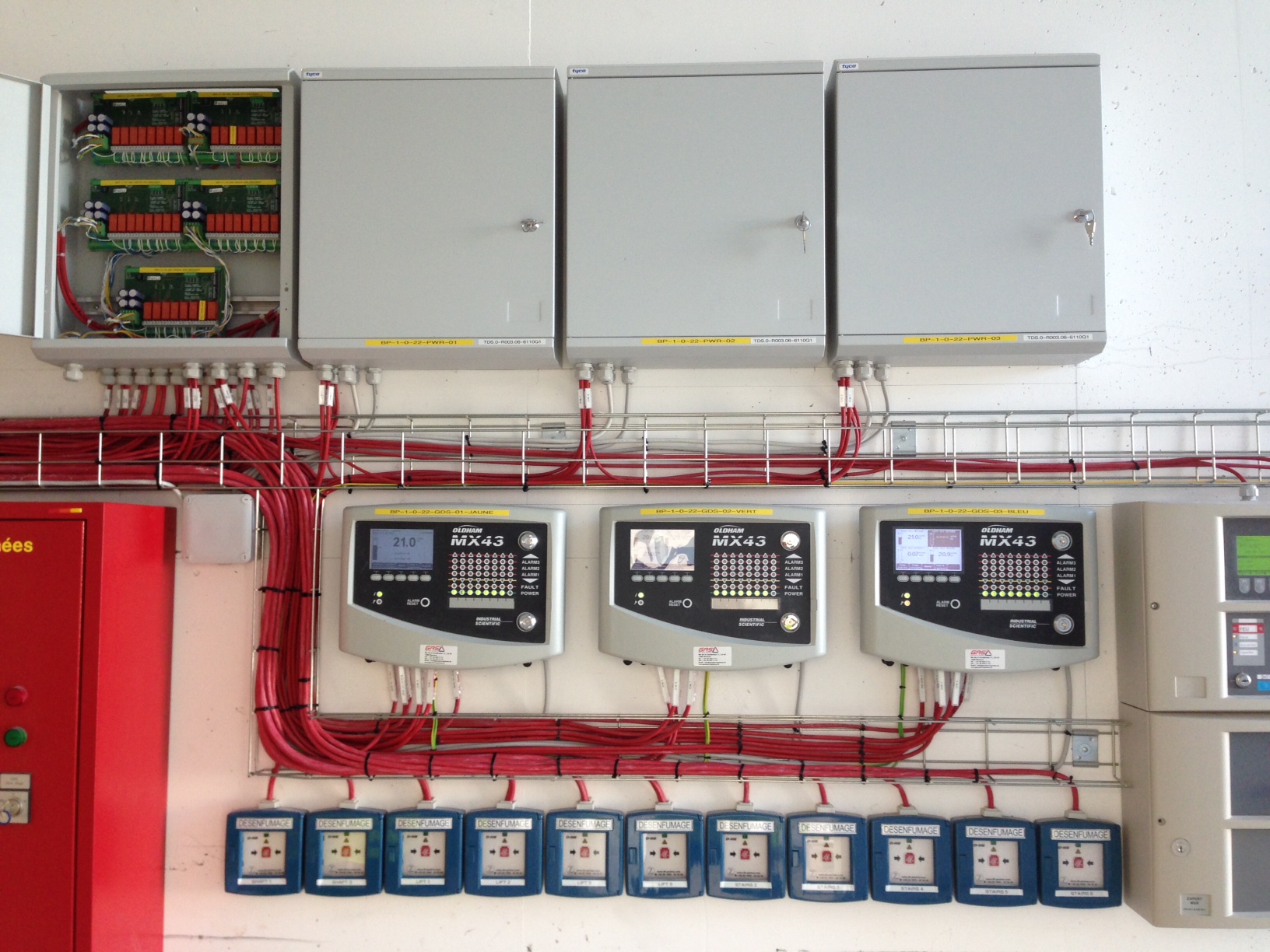 Gas Alarm Systems, Détection de gaz, analyse de l'air,