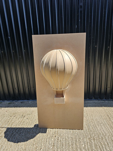 Half hot air balloon on sailboard | Gib’s On It