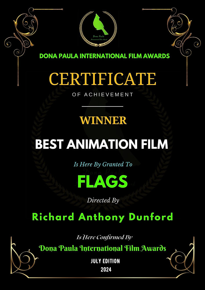Flags won Best Animation Film Award !!! Congratulations