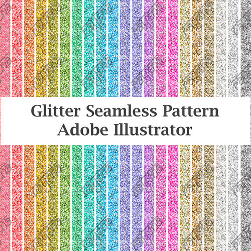 FREE- Glitter Repeat Pattern - ADOBE ILLUSTRATOR | rayena