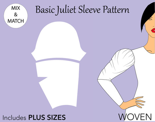 Women’s Juliet Sleeve Pattern | rayena