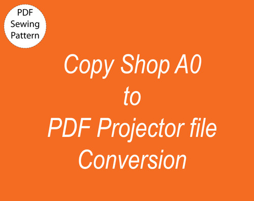 A0 to Projector File Conversion | rayena