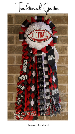 TRADITIONAL GARTERS | RG Mums Homecoming