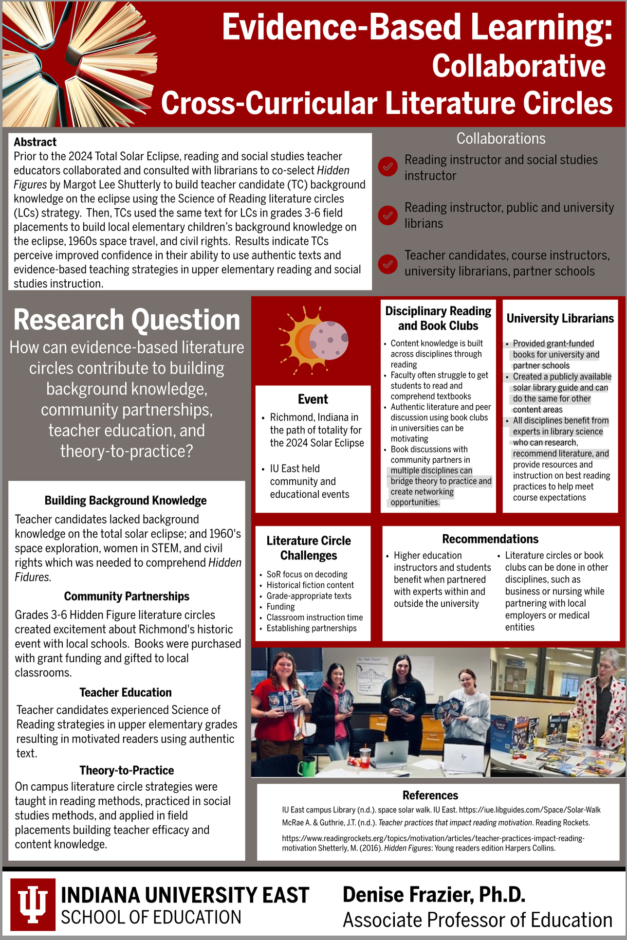 Collaborative Cross-Curricular Literature Circles | lillyconferences-tx