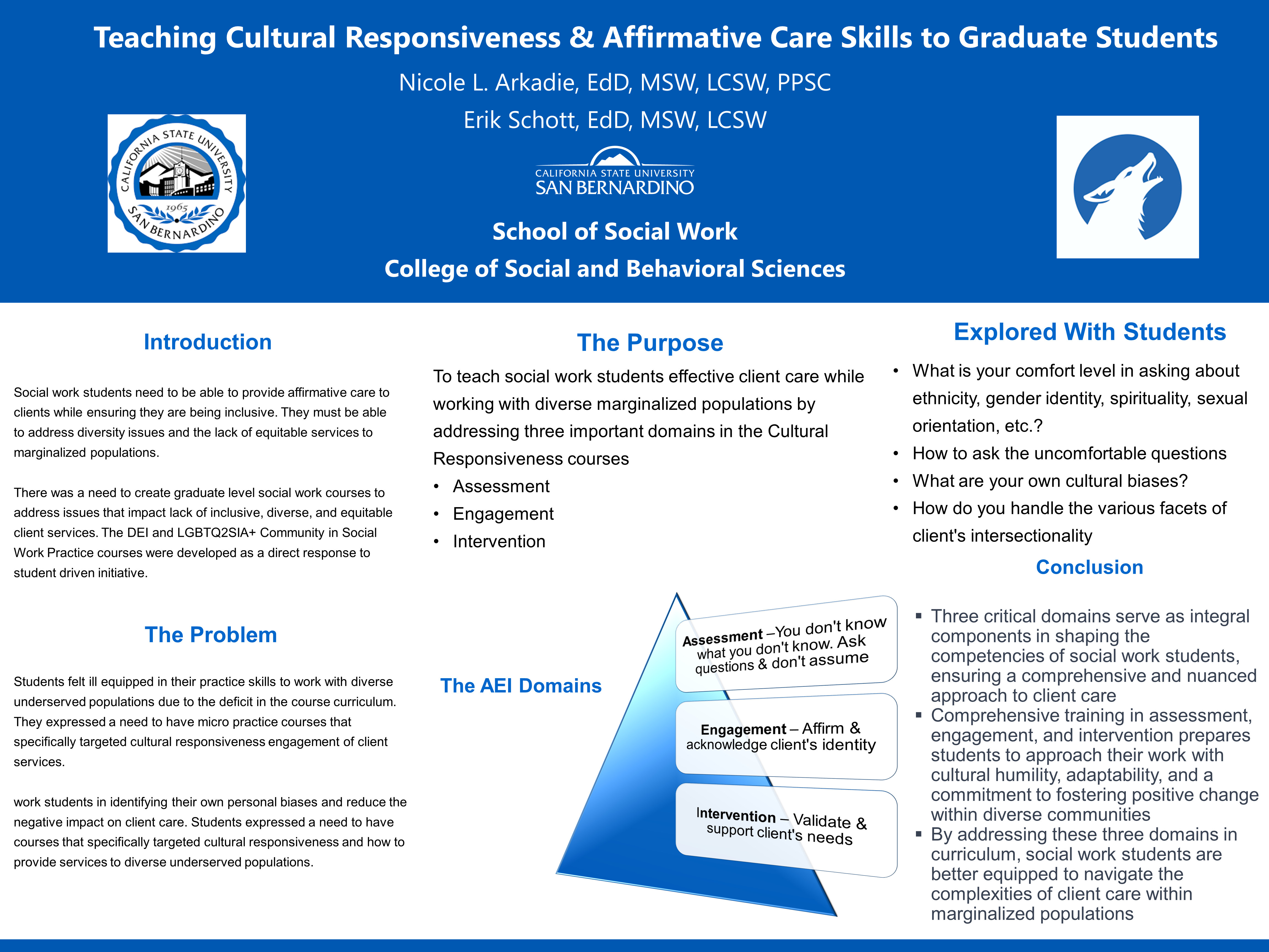 Teaching Cultural Responsiveness and Affirmative Care Skills to SW ...