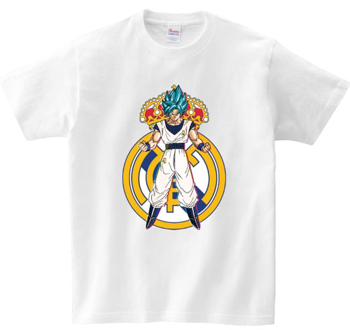 Goku Real Madrid | T Shirt Custom