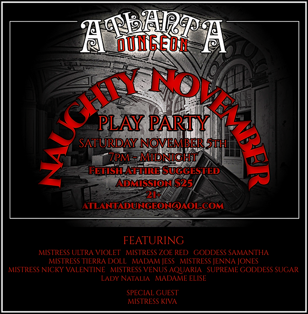 Events Page Atlanta Dungeon Events Page Atlanta Dungeon