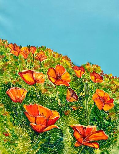 Poppies | Nancy Harrell Art