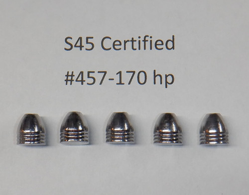 457 Cal Mr Hollowpiont 170Gr M50/457 Certified | Slugguys