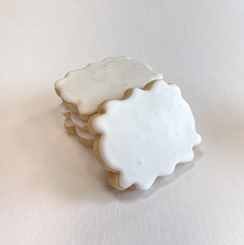 Plain Decorated Cookies | Five Little Birds