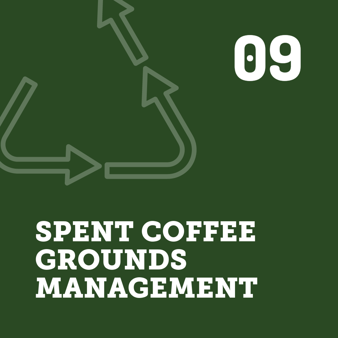 SPENT COFFEE GROUNDS MANAGEMENT