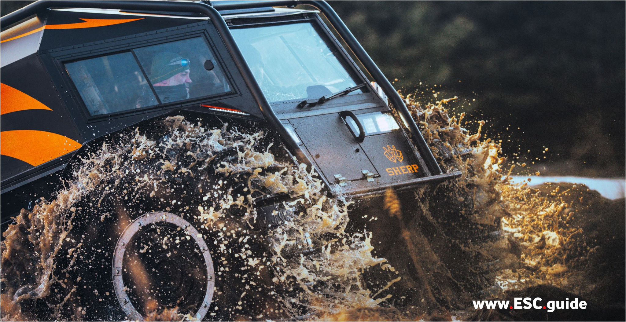 25/11/20: The SHERP ATV Easily Handles Off-Road Environments